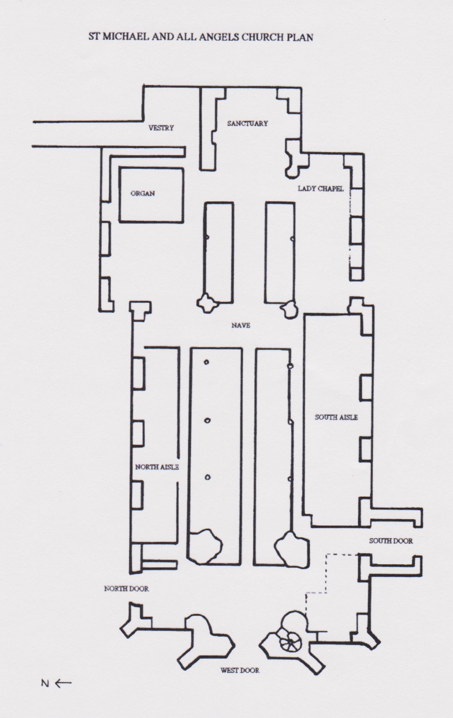 St Michael’s Church History – The 3 Churches